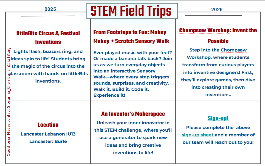 Announcing New STEM Field Trip Experiences at Burle and NEC!